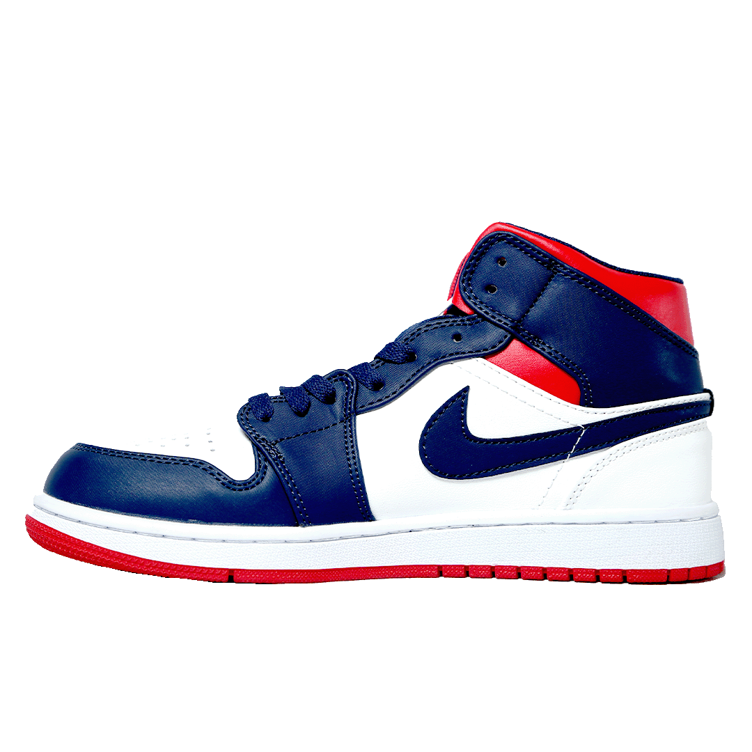 Jordan 1 Xie Mid Se High Top Navy - Shoes Hub Online
