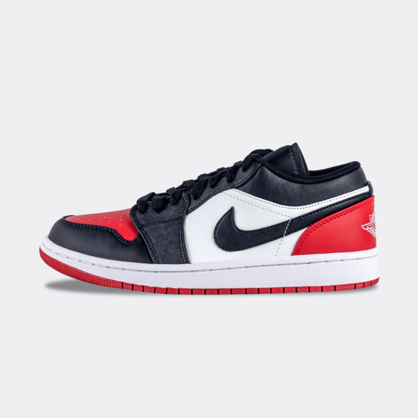 Jordan 1 Low Bred Toe (GS) - Shoes Hub Online