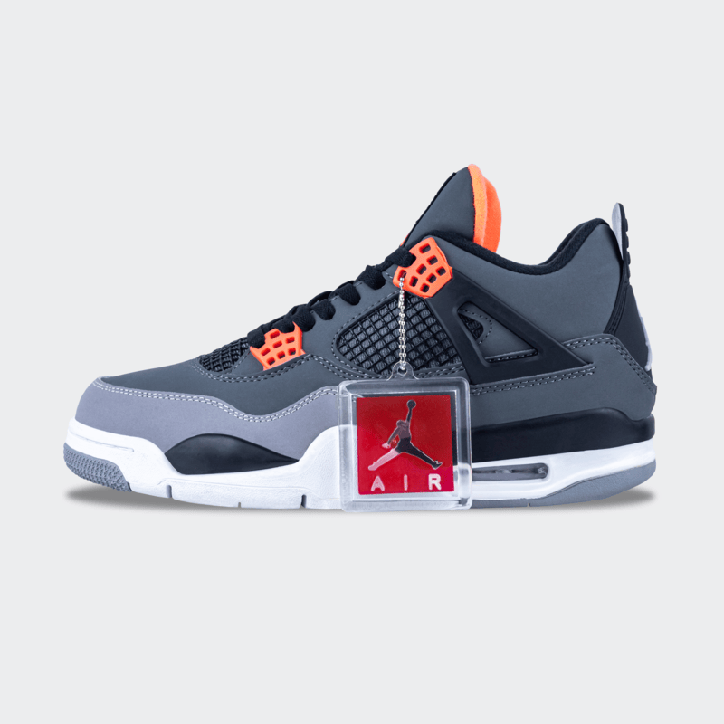 Jordan 4 Infrared Dark Grey - Shoes Hub Online