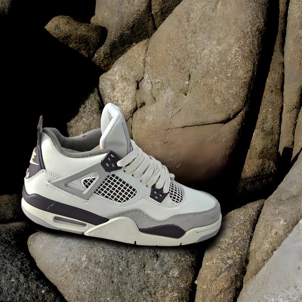 Jordan 4 Maniere Grey Coffee - Shoes Hub Online