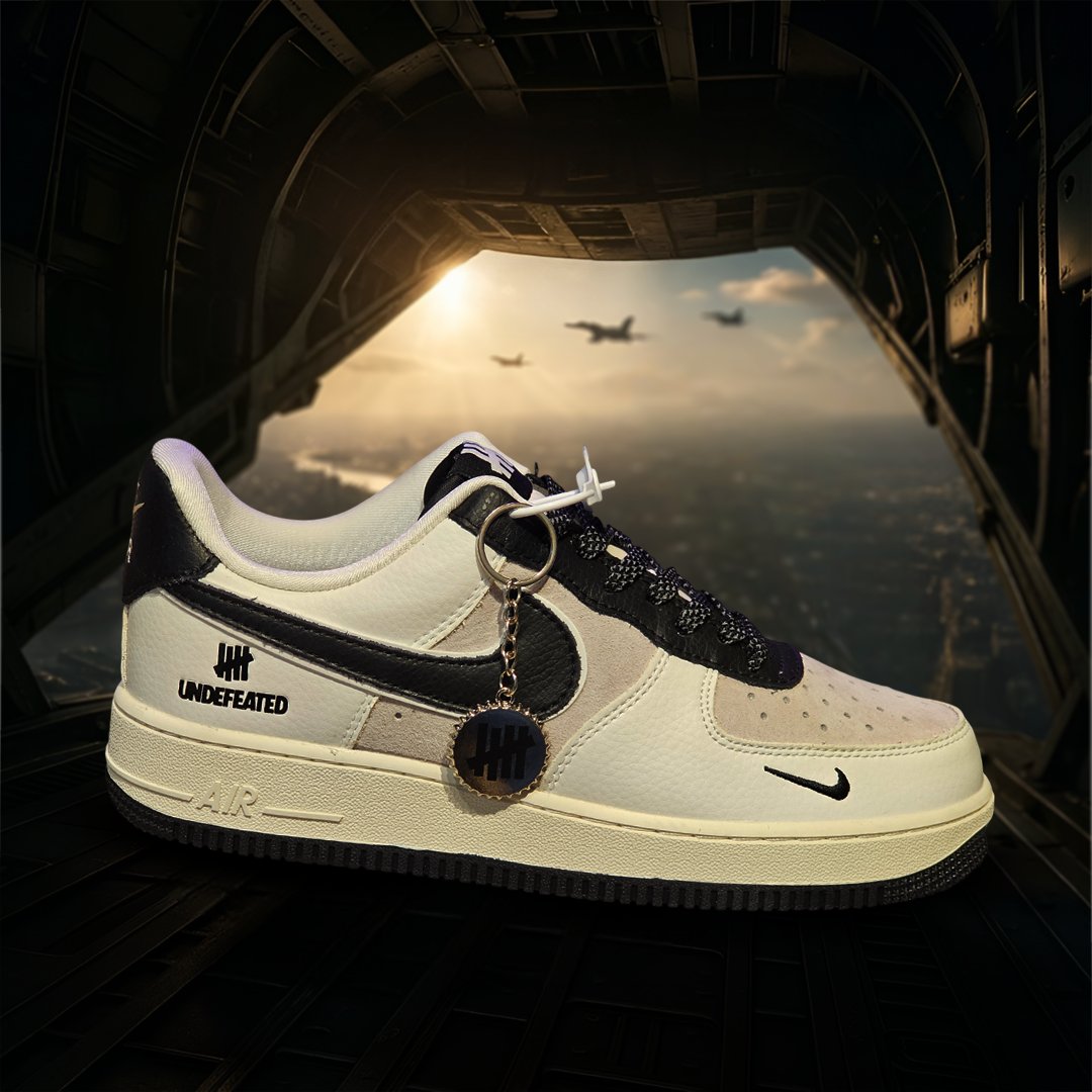 AF1 UNDEFEATED WHITE BLACK - Shoes Hub Online