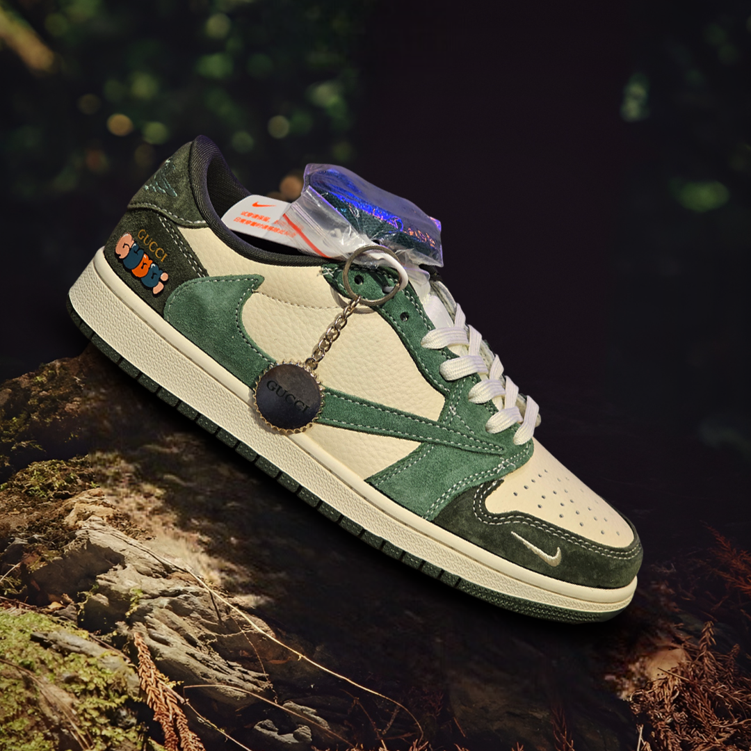 Jordan Travis Gucci Green - Shoes Hub Online